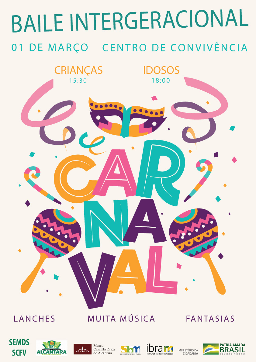 Baile Intergeracional de Carnaval – Museu Histórico de Alcântara